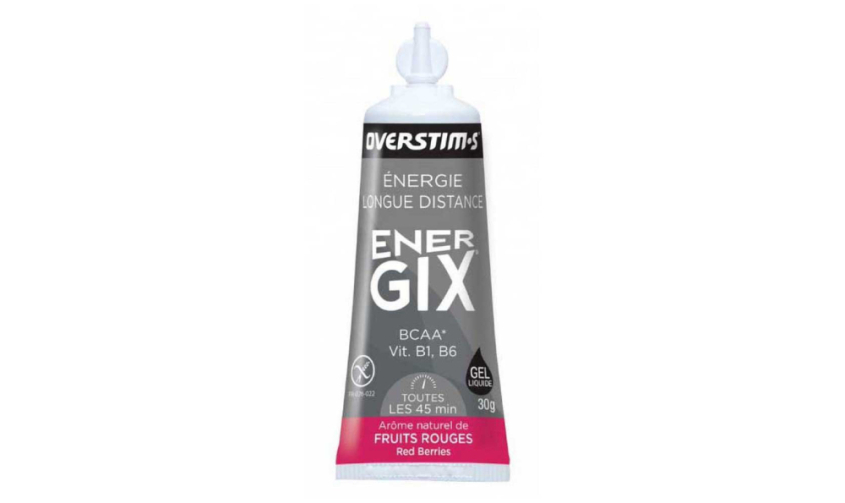 OVERSTIMS GEL ENERGIX LIQUIDE FRUTOS ROJOS|Quino Bike